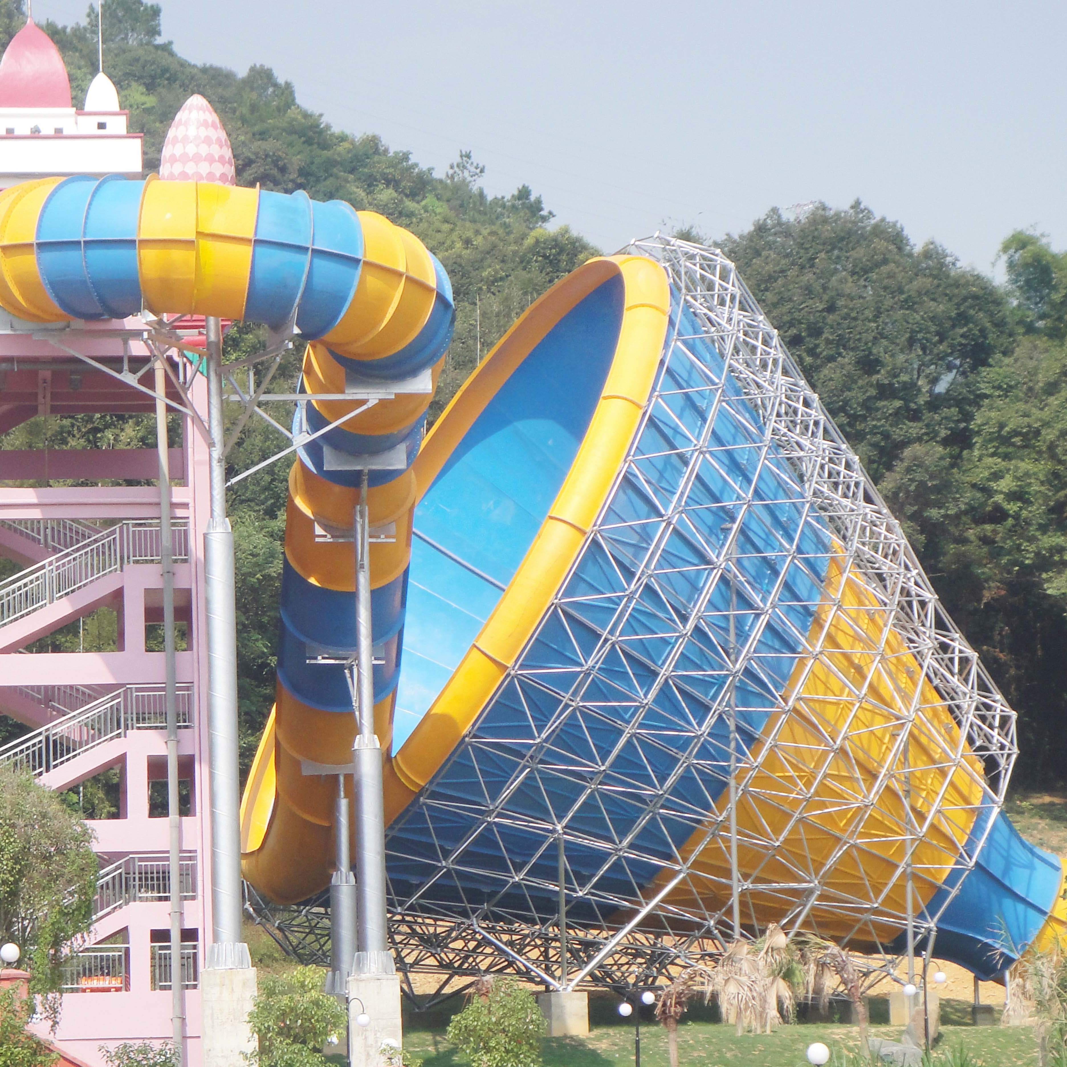 Aqua Park Products / Super Tornado Fiberglass Water Slides 14.6m ...